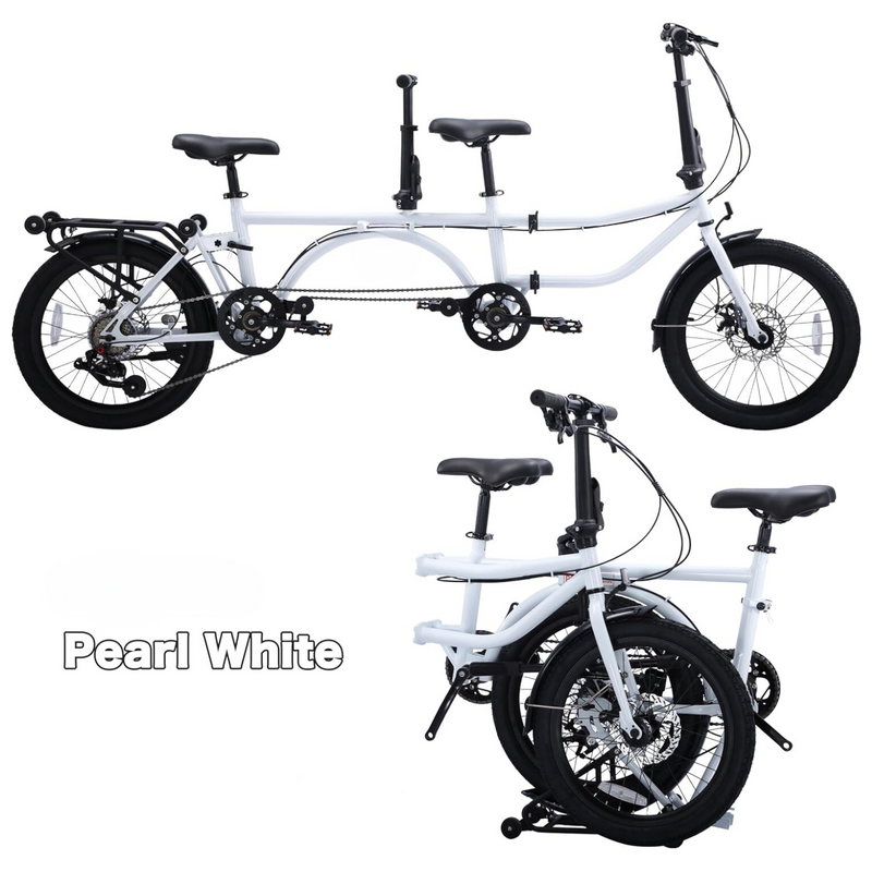 Folding Tandem Bike